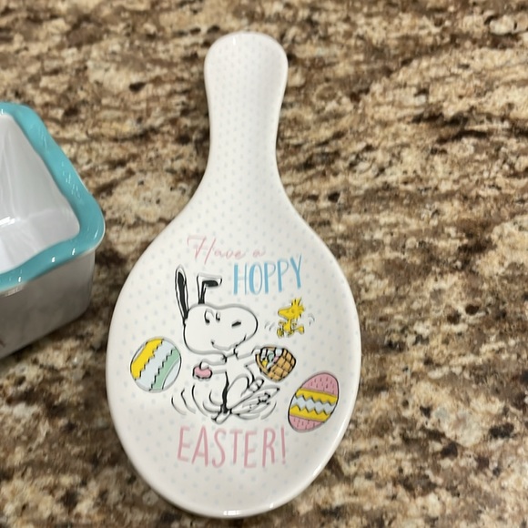 Peanuts | Accents | Nwt Peanuts Snoopy Kitchen Spoon And Butter Dish ...